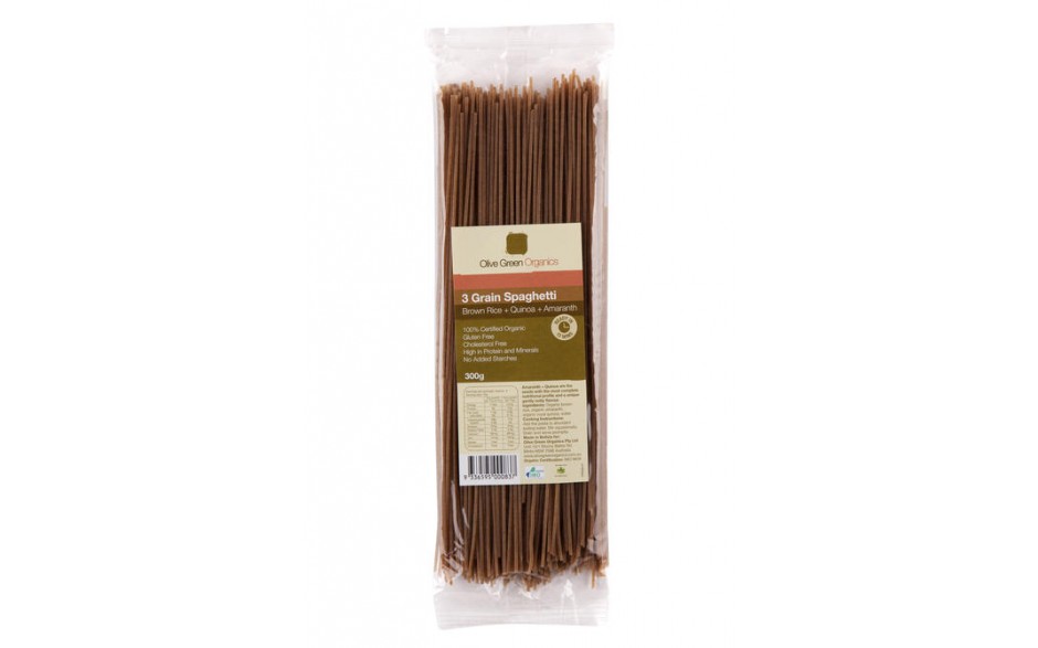 3 Grain Spaghetti – – Born Organic