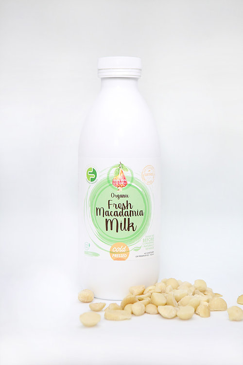 Macadamia Milk 750ml – Born Organic