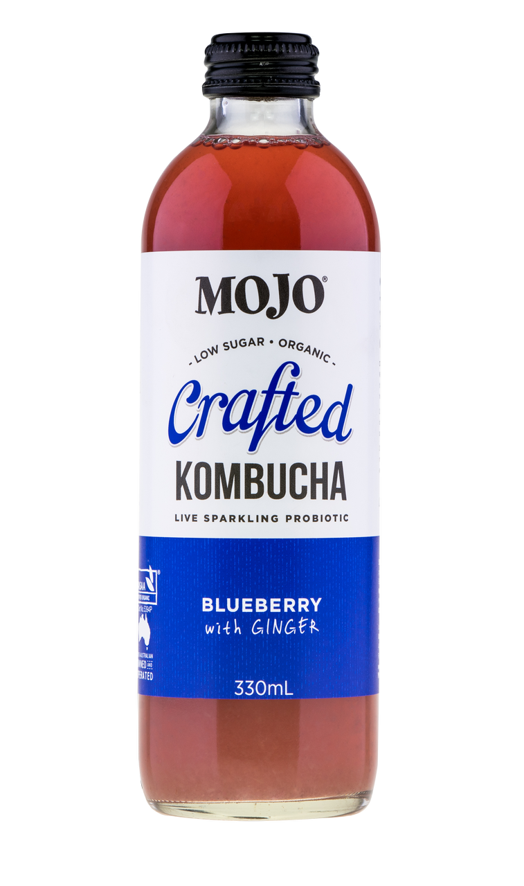 Mojo Crafted Blueberry Ginger 330ml – Born Organic